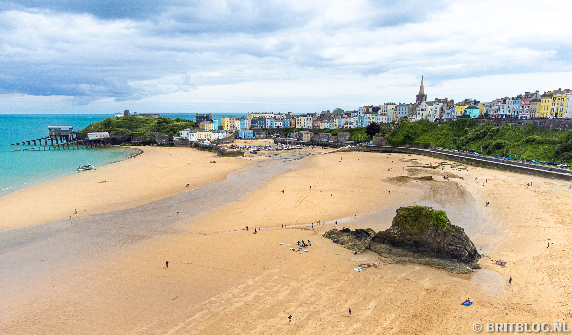 Tenby, een pittoresk badplaatsje in Zuid-Wales - Britblog